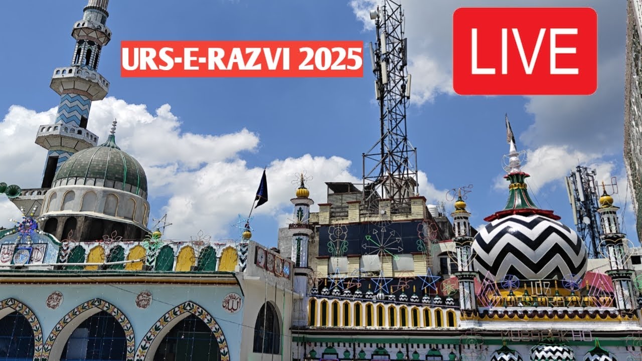 🔴107 Urs e razbi 2025 live now | live urs e razvi - YouTube