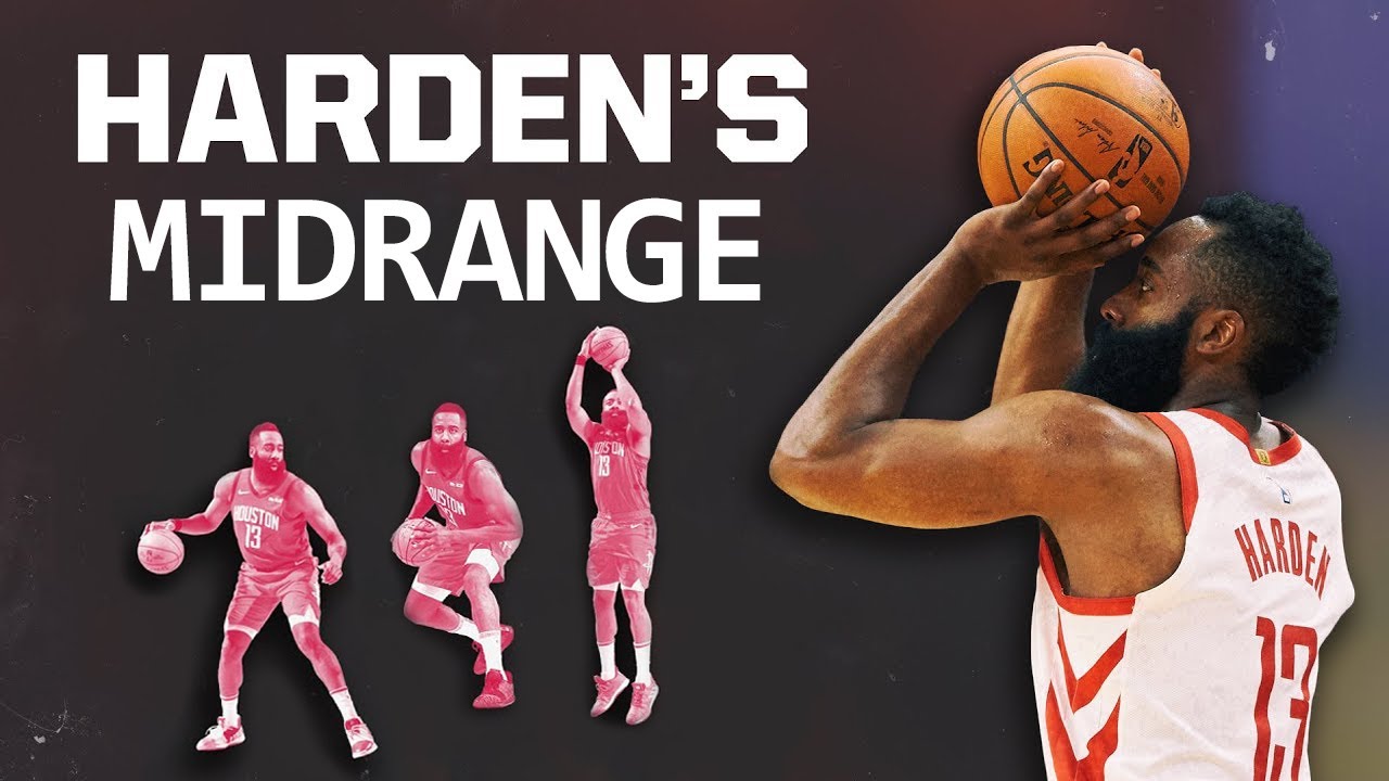 35 MINUTES OF EVERY JAMES HARDEN MIDRANGE SHOT! (2015-2020) - YouTube