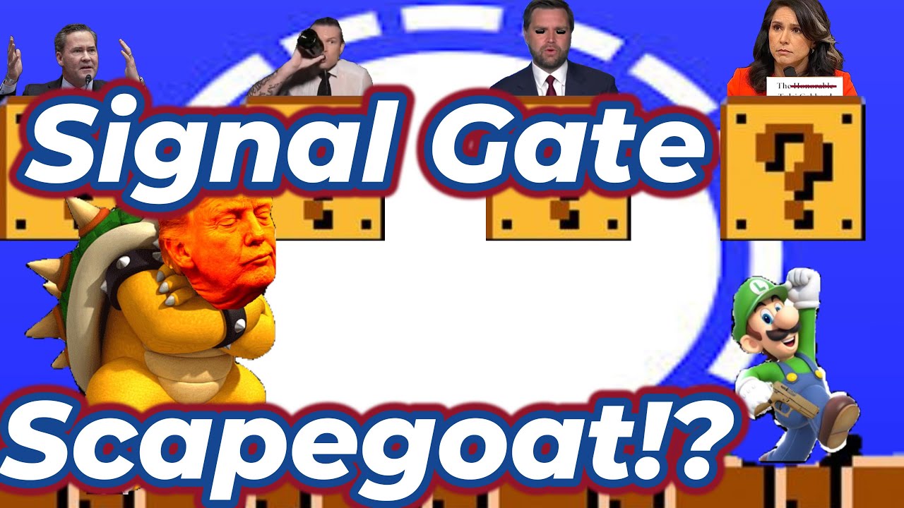 Trump's Signal Chat Disaster: Who’s the Fall Guy? | Whiskey Leaks, JD ...