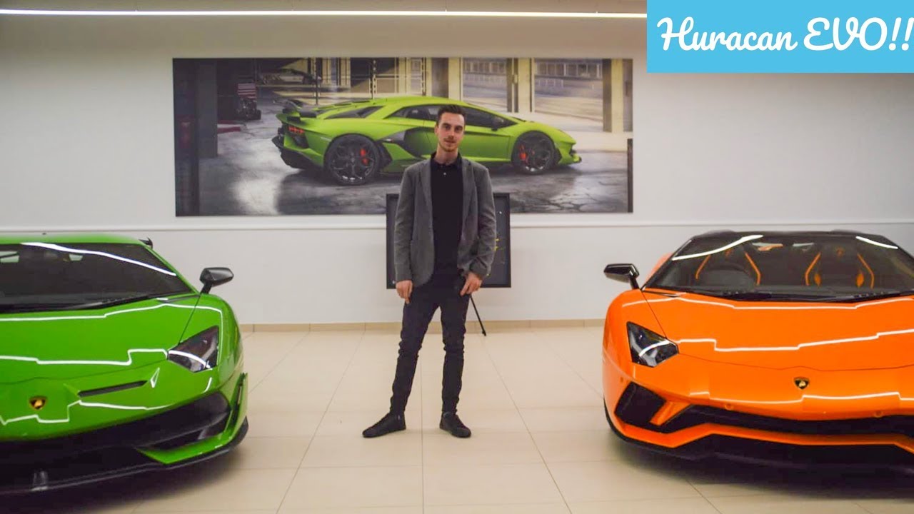 FIRST HURACAN EVO SPYDER IN THE UK!!! LAMBORGHINI BIRMINGHAM - YouTube