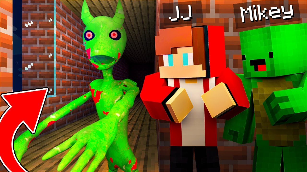 Why DAME TU COSITA Attack JJ and Mikey at Creepy Forest in Minecraft? — It's Maizen Challenge ...