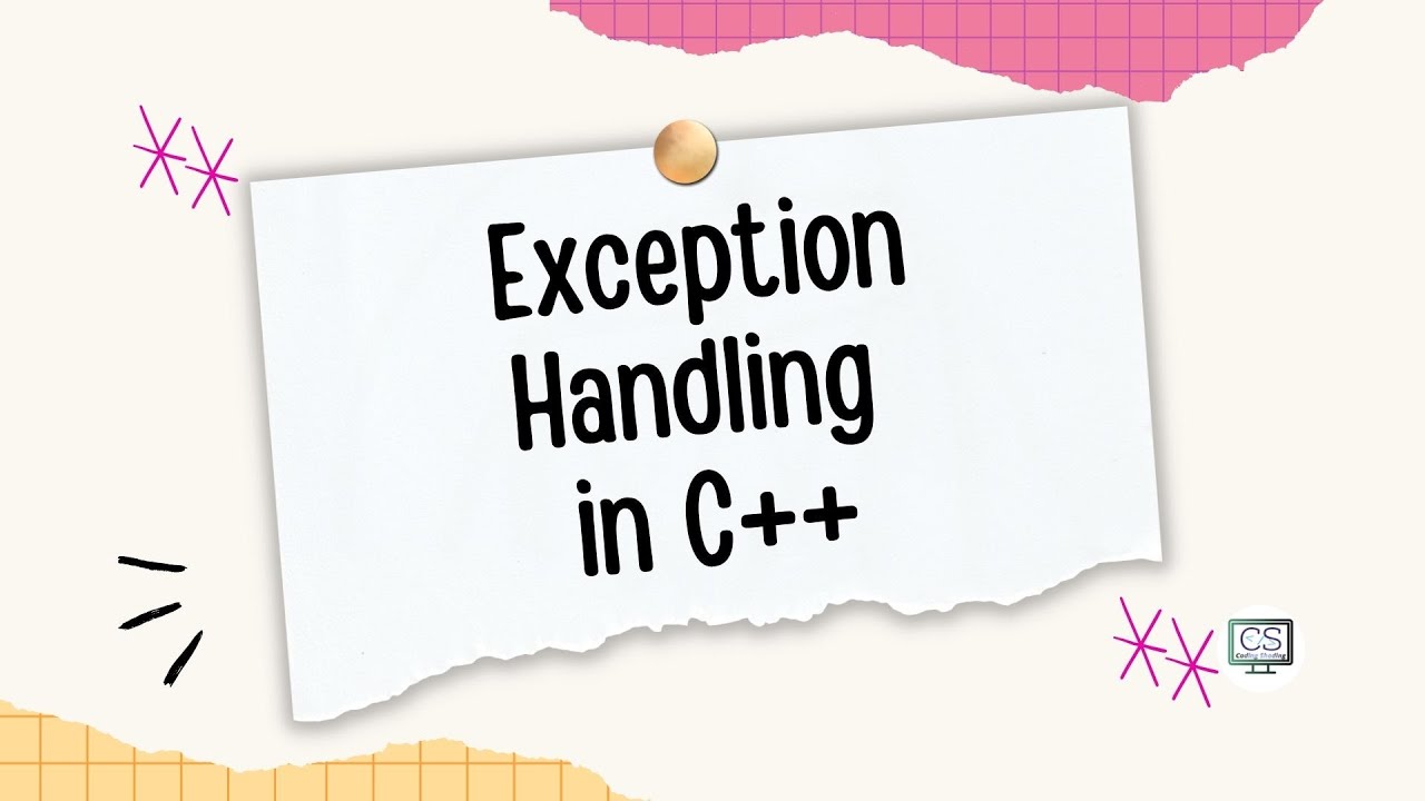 Exception Handling in C++ | try, catch, and throw Explained with ...