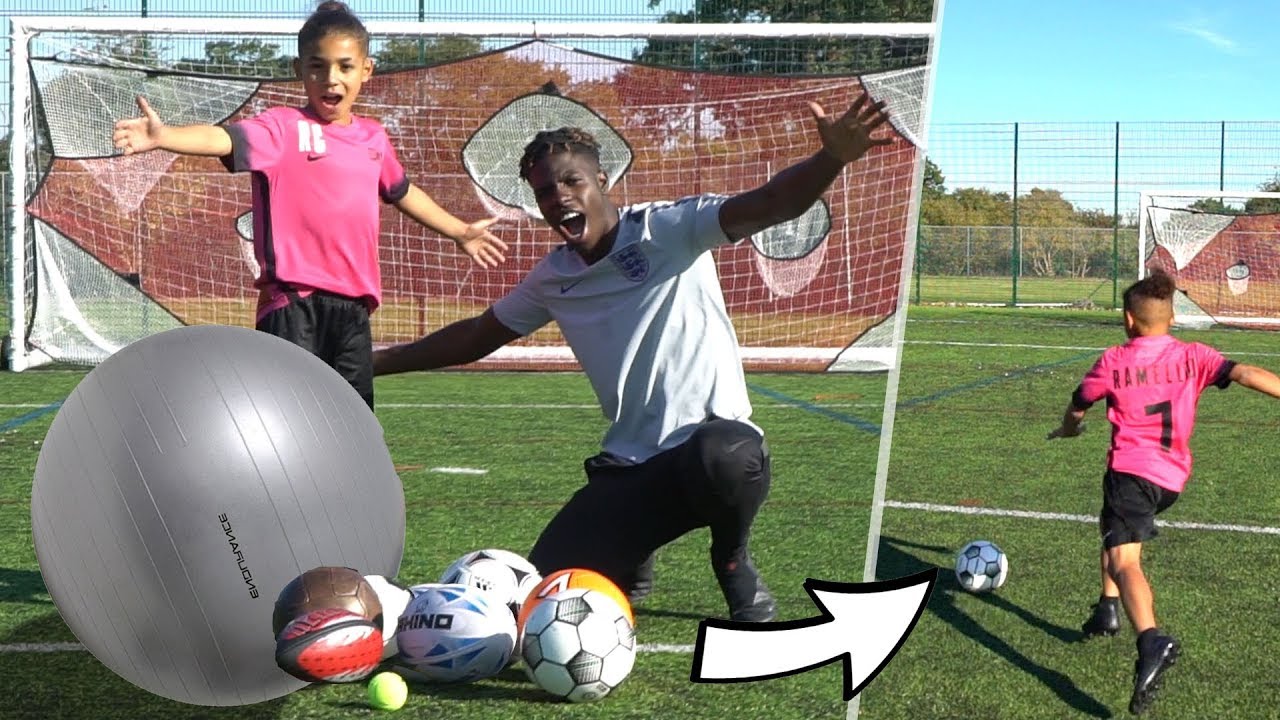 SOCCER MULTI BALL CHALLENGE VS SV2 - YouTube