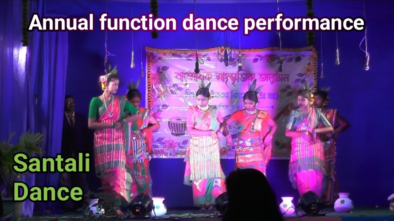 Santali Dance || Annual Cultural Programe of Digsui Sadhana Banga ...
