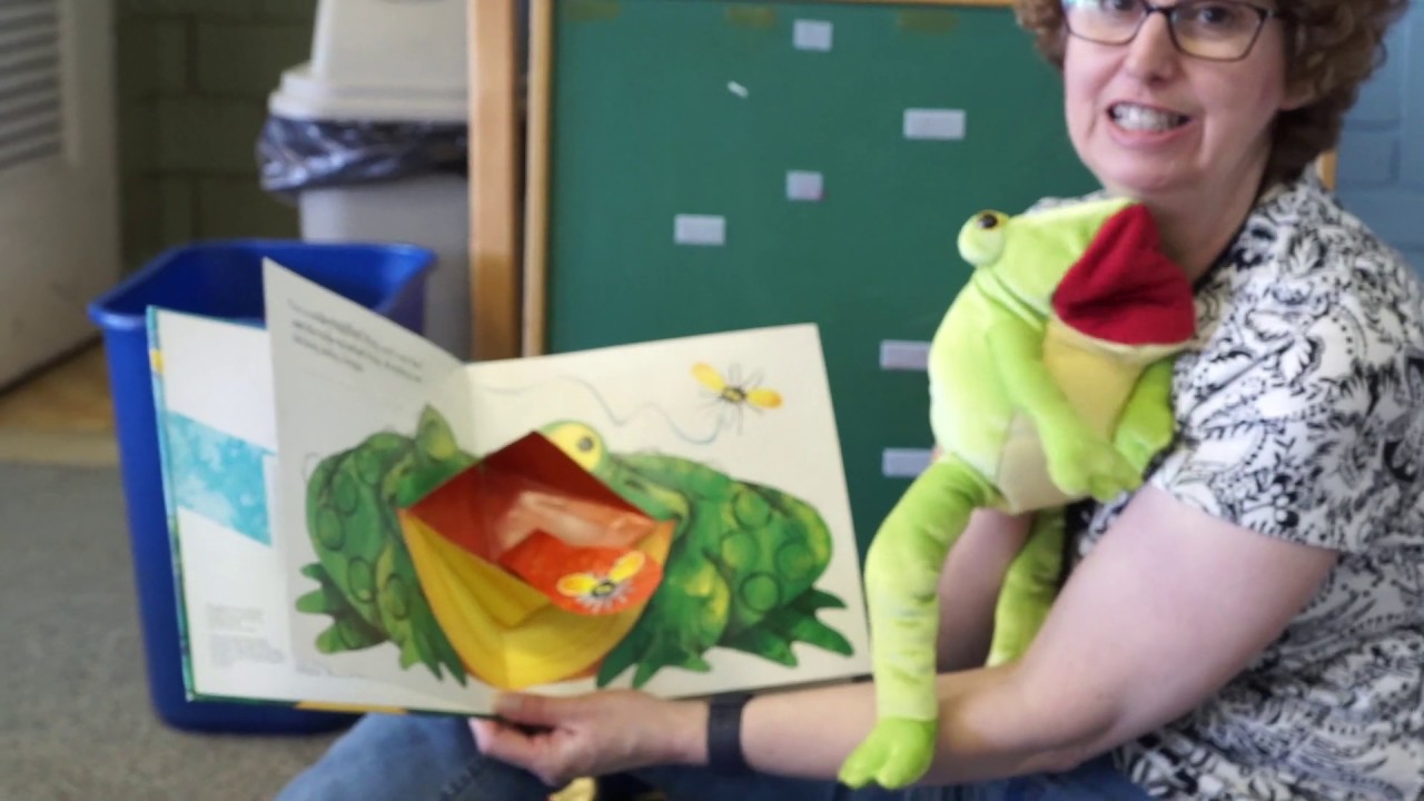 Story Time: The Wide-Mouthed Frog (with puppets!) - YouTube