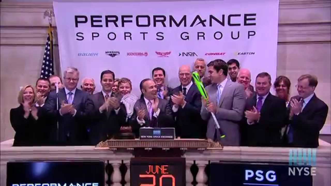 Performance Sports Group Celebrates First Day of Trading on the NYSE ...