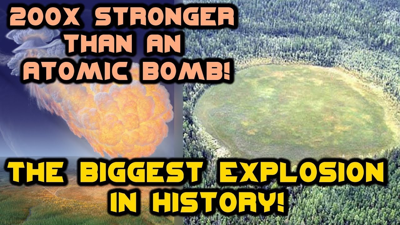 The BIGGEST Explosion In History: The Tunguska Explosion - YouTube