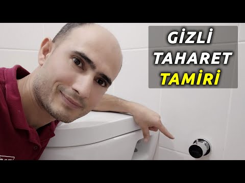 GİZLİ TAHARET ANKASTRE STOP VALF SU KAÇIRIYOR TAMİRİ