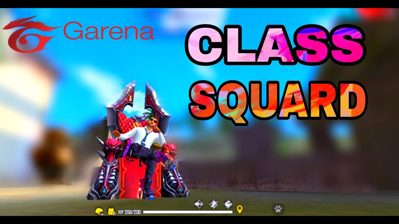 CLASS SQUARD - GARENA FREE FIRE - Raj Gaming - YouTube