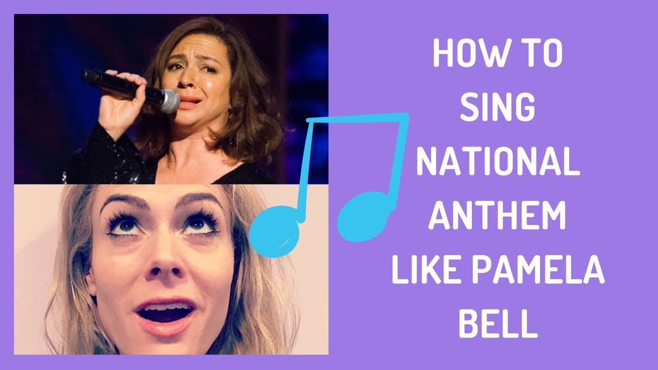 Singing coach reviews Pamela Bell National Anthem [Miki’s Singing Tips ...