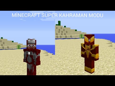 MİNECRAFT 1.7.10 SÜPER KAHRAMAN MODU İNDİR ME