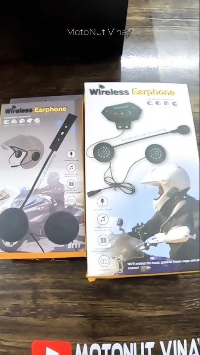 BT12 BT8 BT11 UNIVERSAL HELMET BLUETOOTH, fitting comparison video #bt12#parani# ...