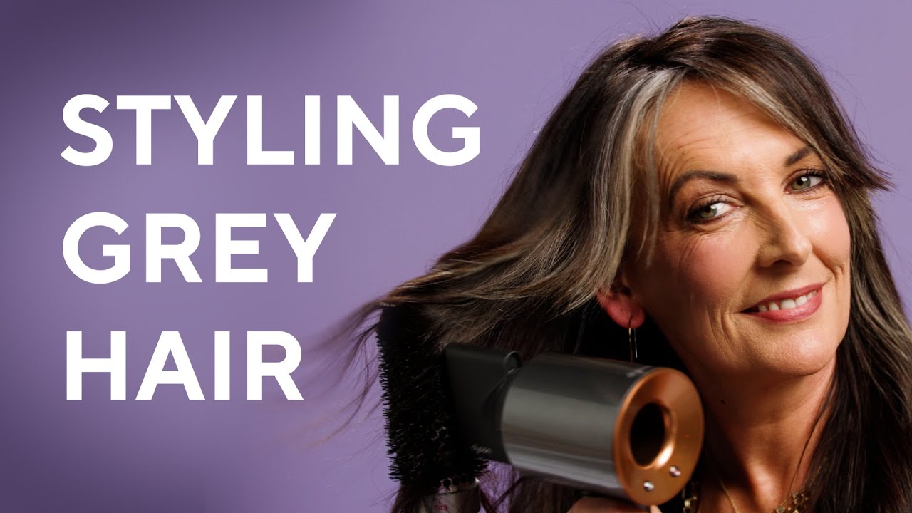 How to Style Grey Hair with Pipa Gordon | QVC UK - YouTube