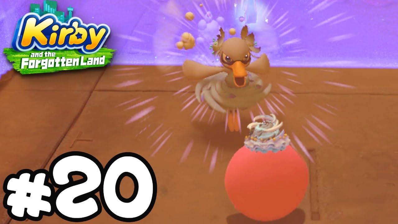 I USED RING MOUTH TO BEAT FLEURINA!! KIRBY AND THE FORGOTTEN LAND ...