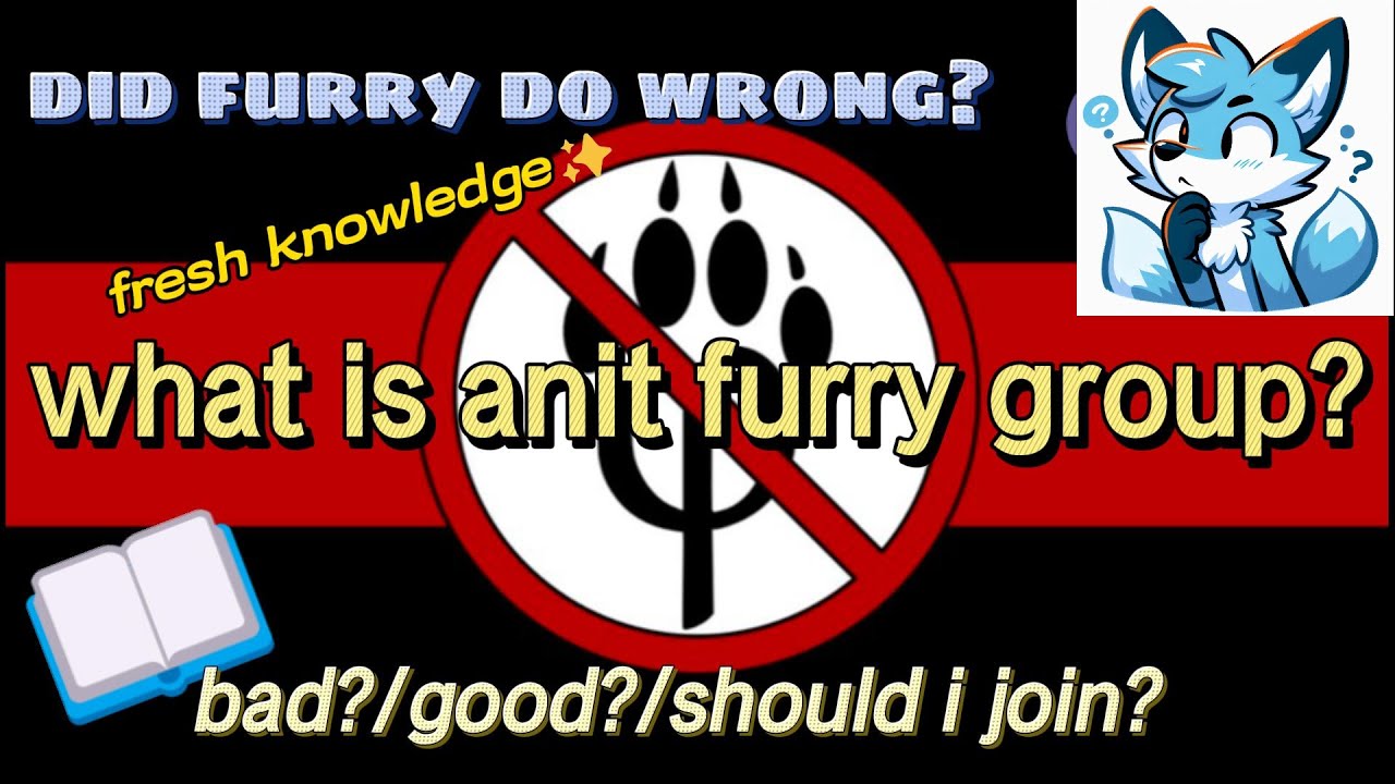 furry sees the world - what is anti furry group? - YouTube