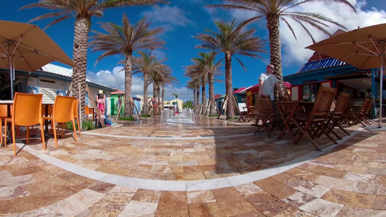 St Maarten Boardwalk 360 VR - YouTube