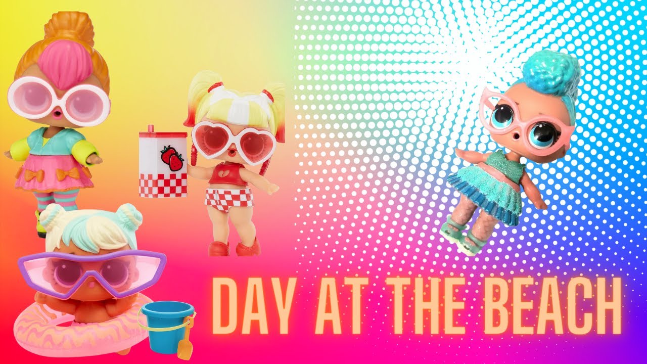 Lil' Splash Star has a day at the beach with big sister Aqua. - YouTube