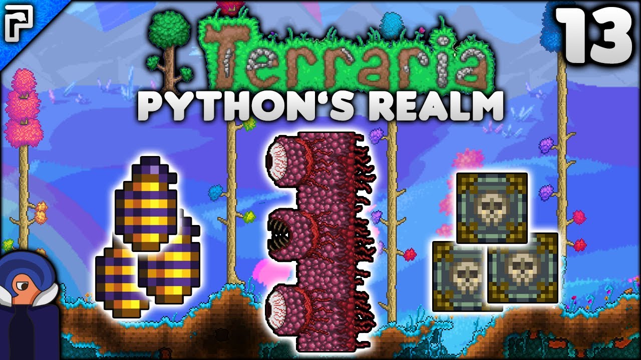 1st Time In HARDMODE 1.4! | Python's Realm (Terraria Let's Play ...