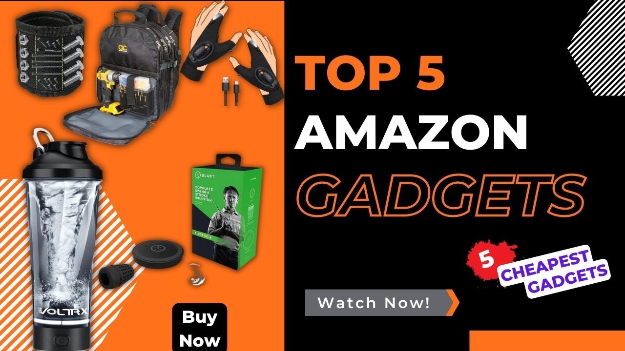 TOP 5 COOLEST TECH GADGETS 2023 ON AMAZON! - YouTube