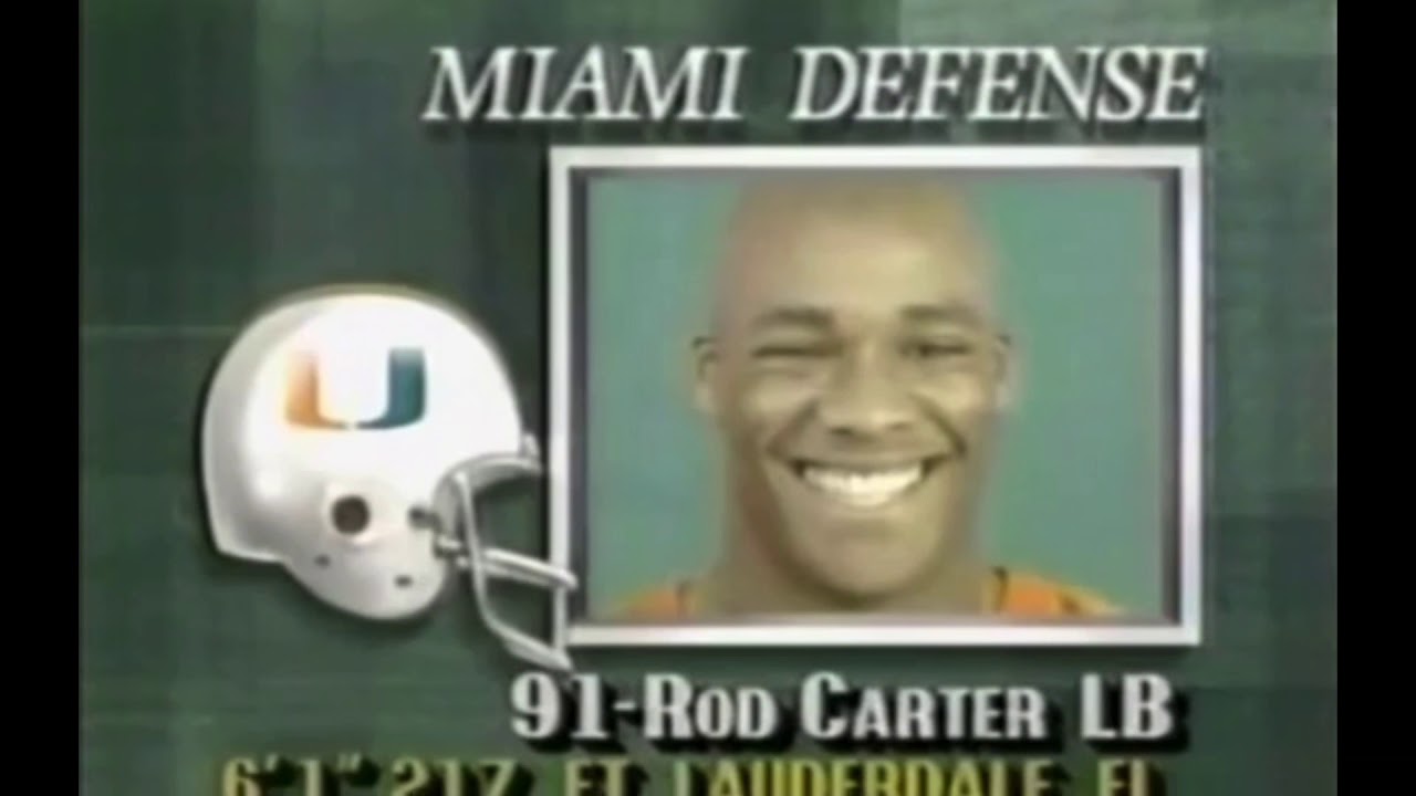 🏈1986 #1 Miami (Fl) v. #20 Florida State - YouTube