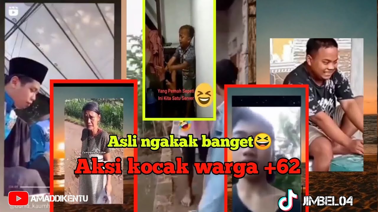 aksi kocak warga +62 - YouTube