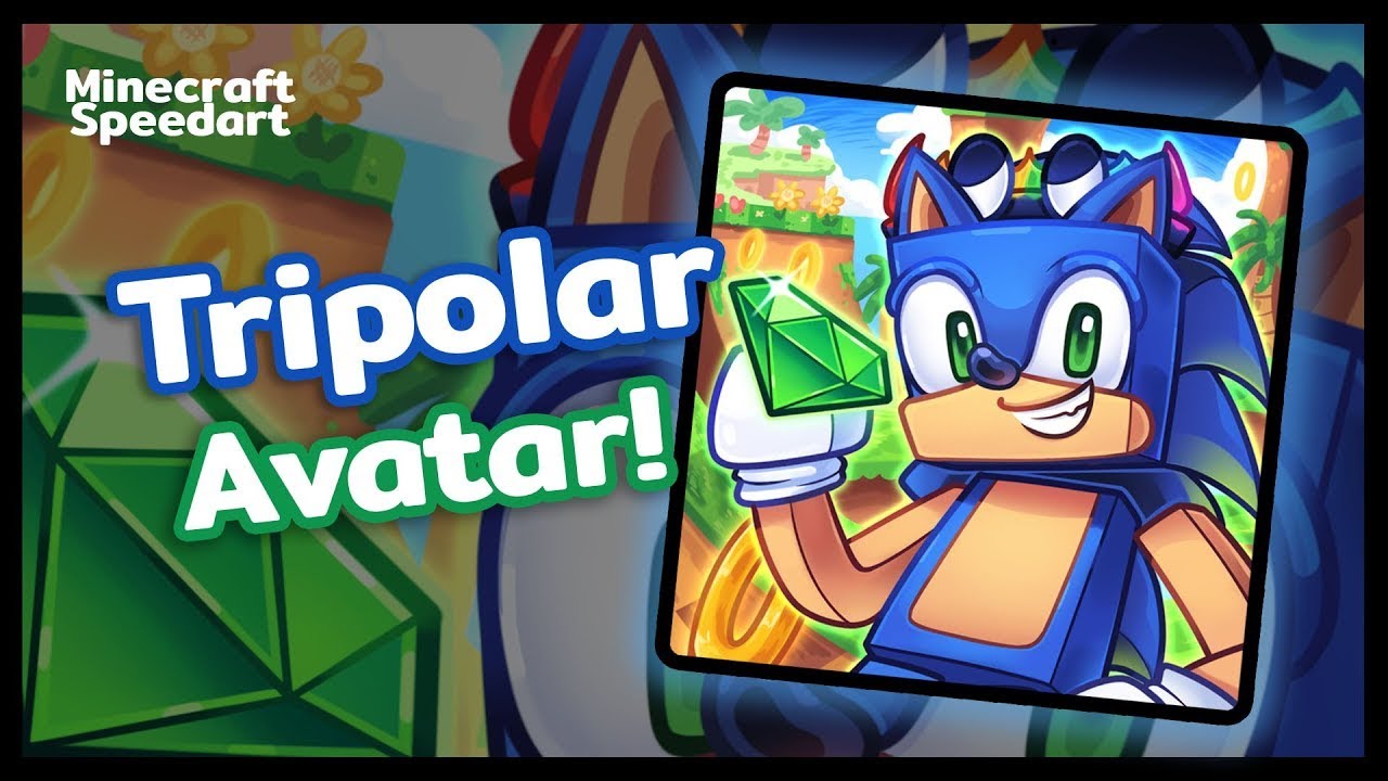 Minecraft Speed Art | Tripolar Avatar - YouTube