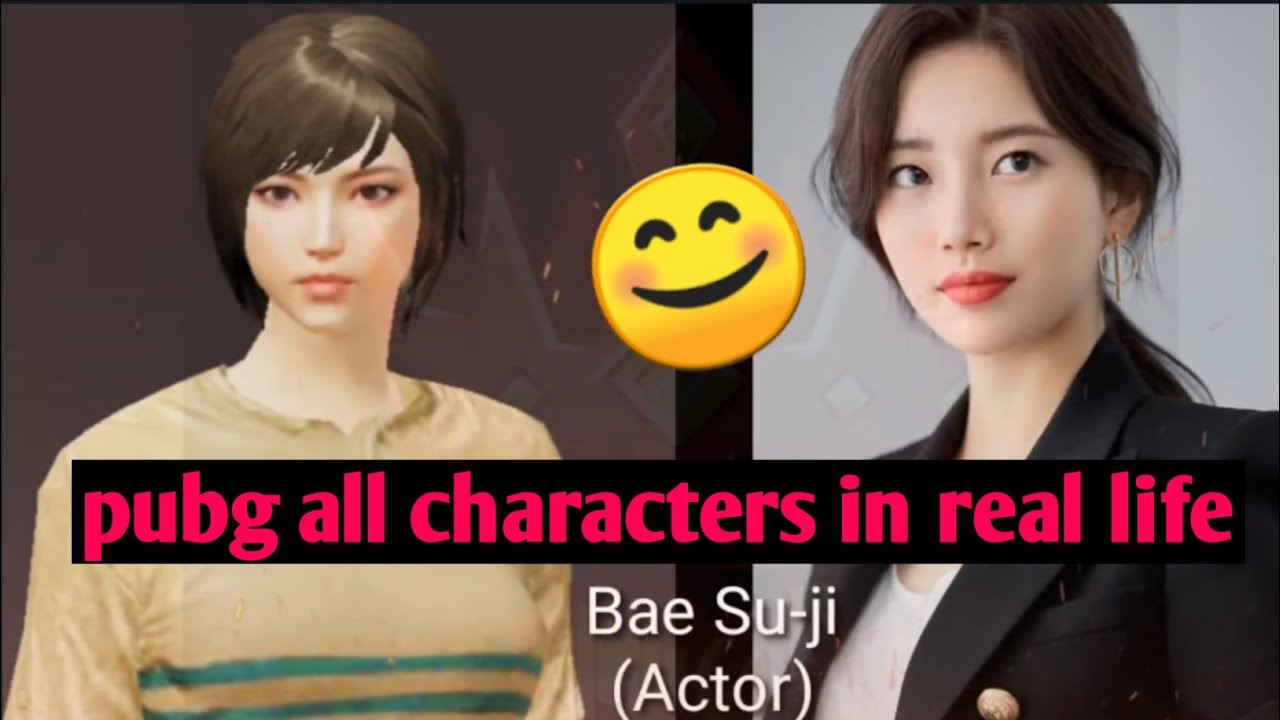 PUBG Mobile All Character's Name In Real Life | Sara | Carlo | Andy # ...