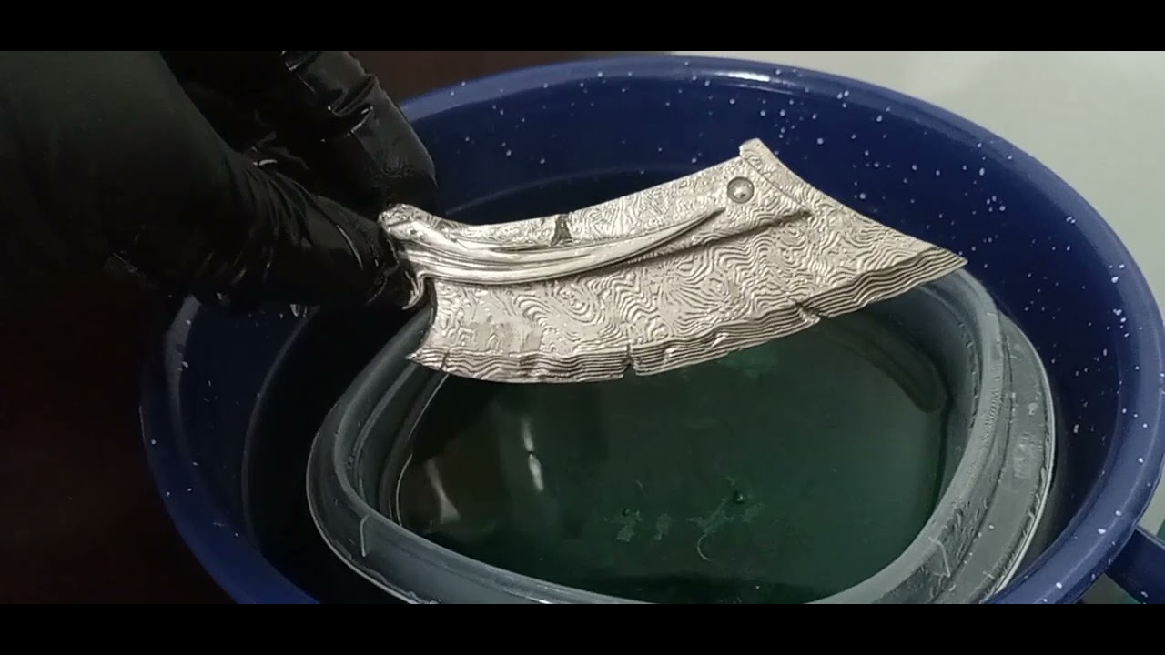 Tenjin Sword Plated with Nickel - YouTube