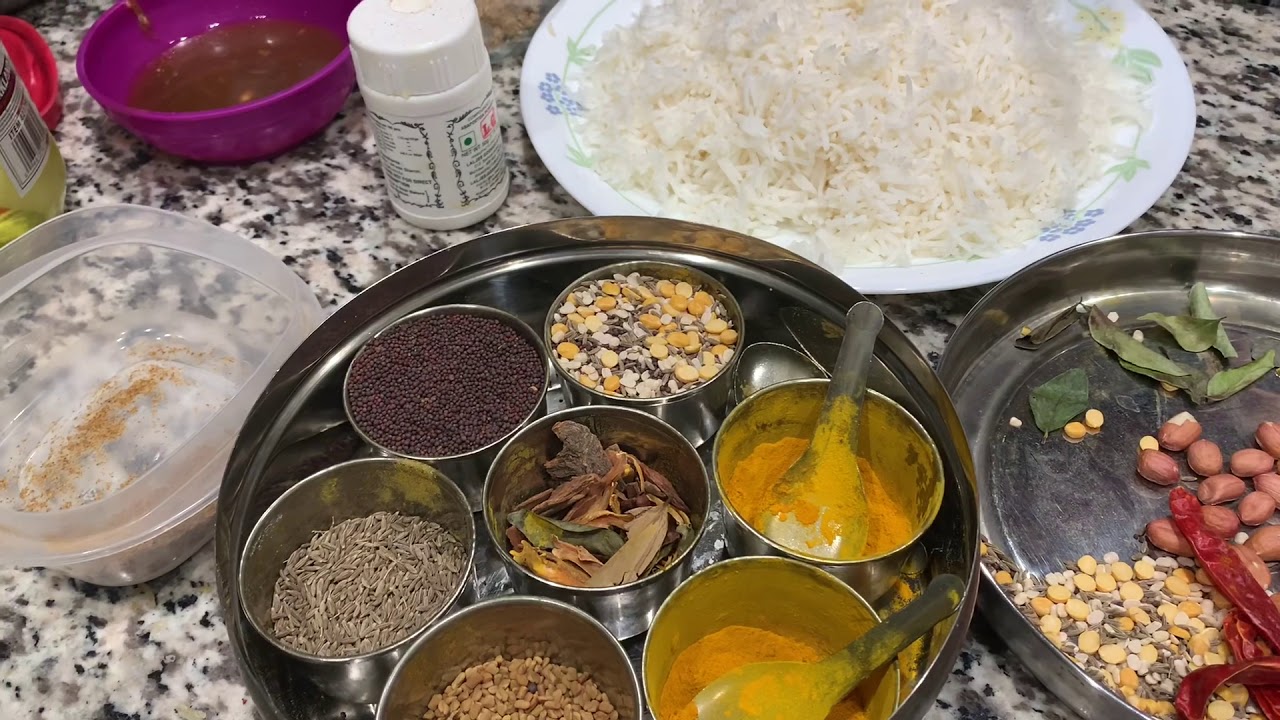 Simple Pulihora Recipe - YouTube