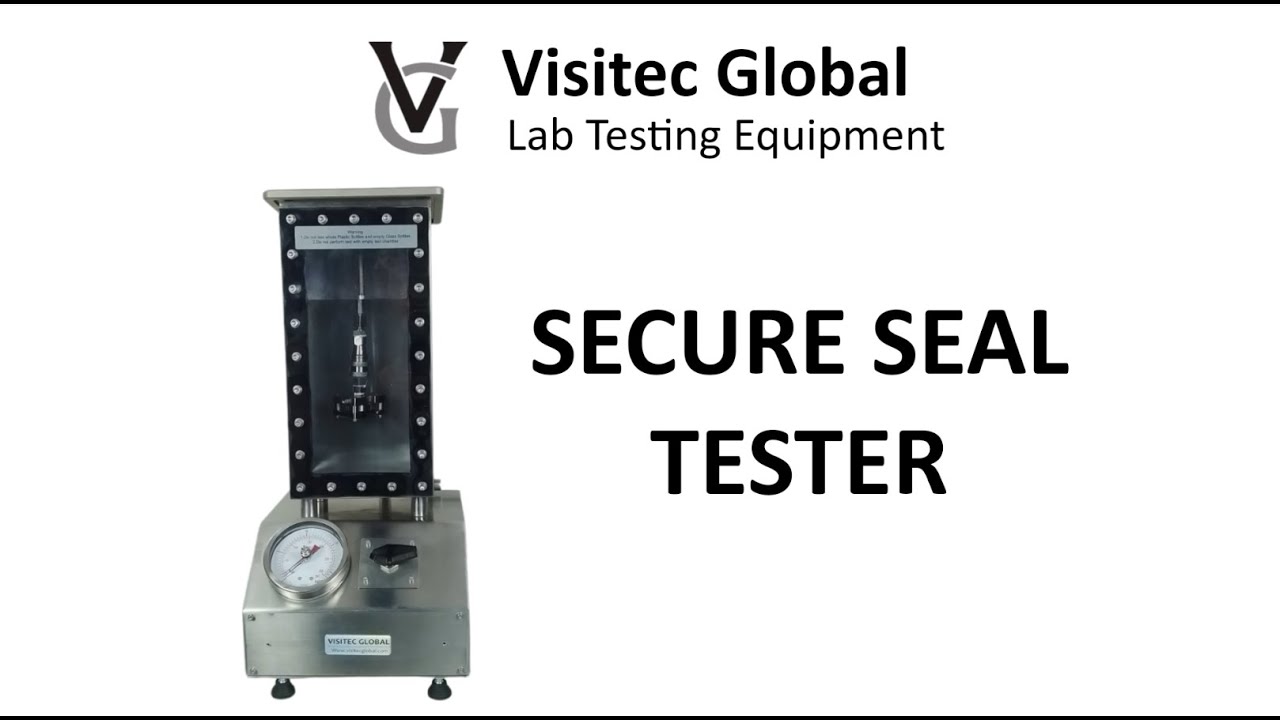 Bottle Closure Secure Seal Tester | Visitec Global | Laboratory Testing ...