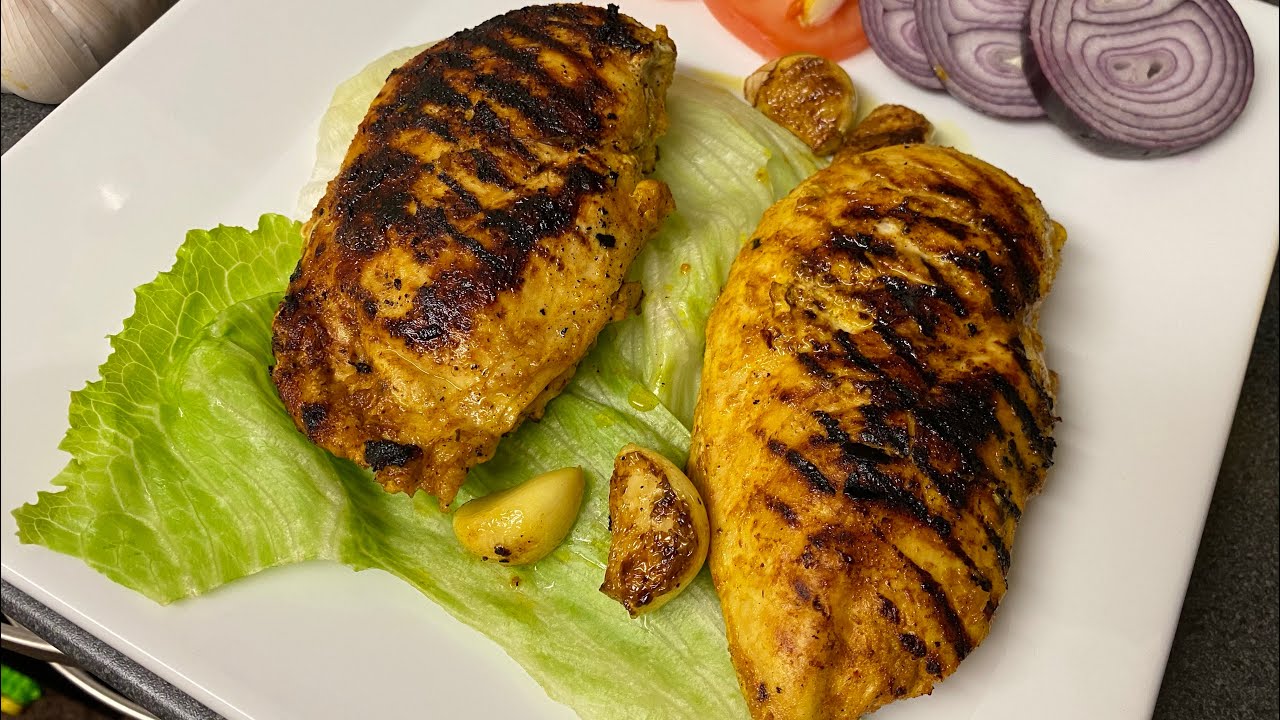 Quick Grilled Chicken | Grilled Chicken Recipe | Homemade Grilled ...