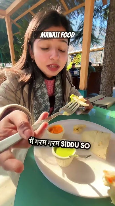 Manali Local Cuisine 🤗 | Mini Vlog | #minivlog #vlogs #shorts - YouTube