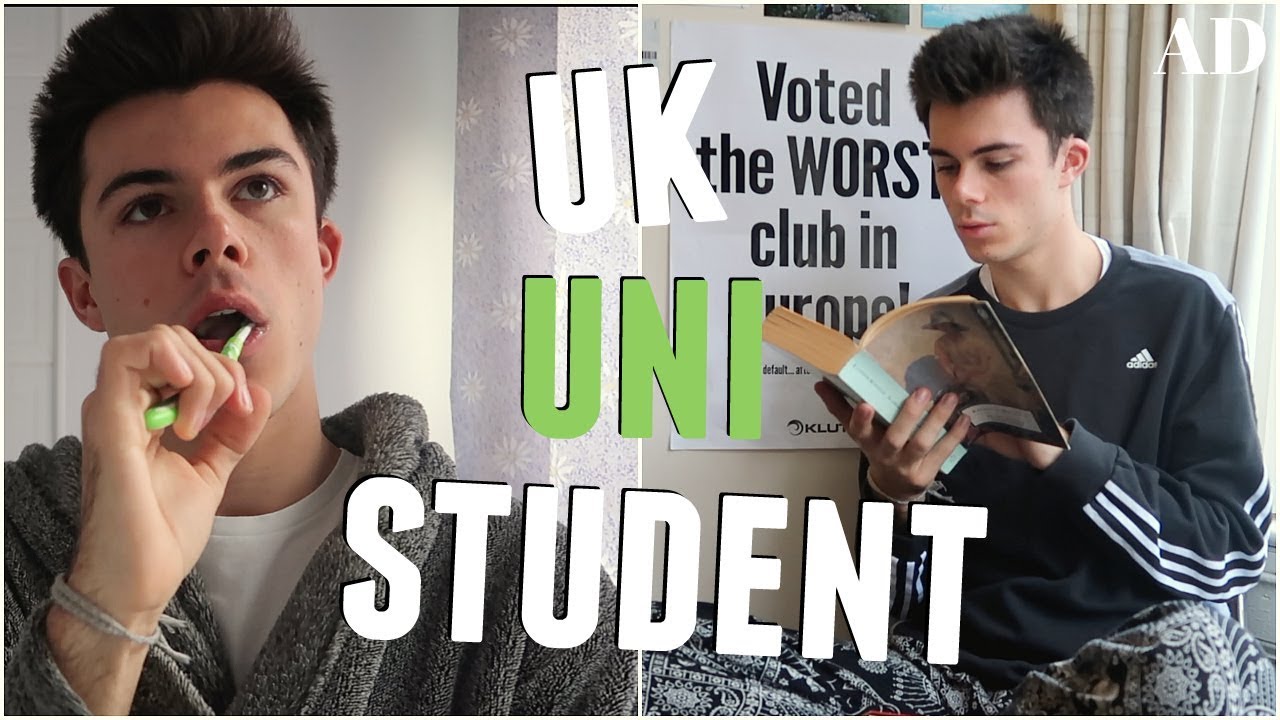 A DAY IN THE LIFE OF A UK UNIVERSITY STUDENT | AD | Jack Edwards - YouTube