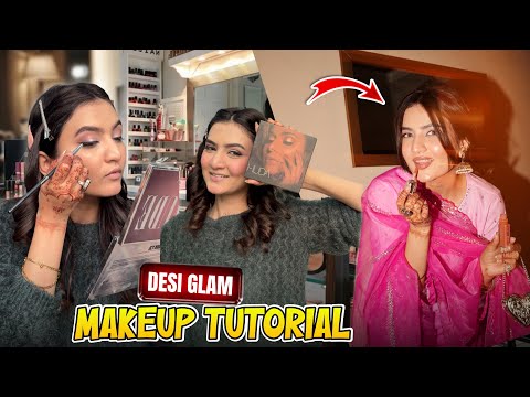 Desi Glam Makeup Tutorial 💫 | Perfect Wedding Look Inspiration | Hira Faisal | Sistrology