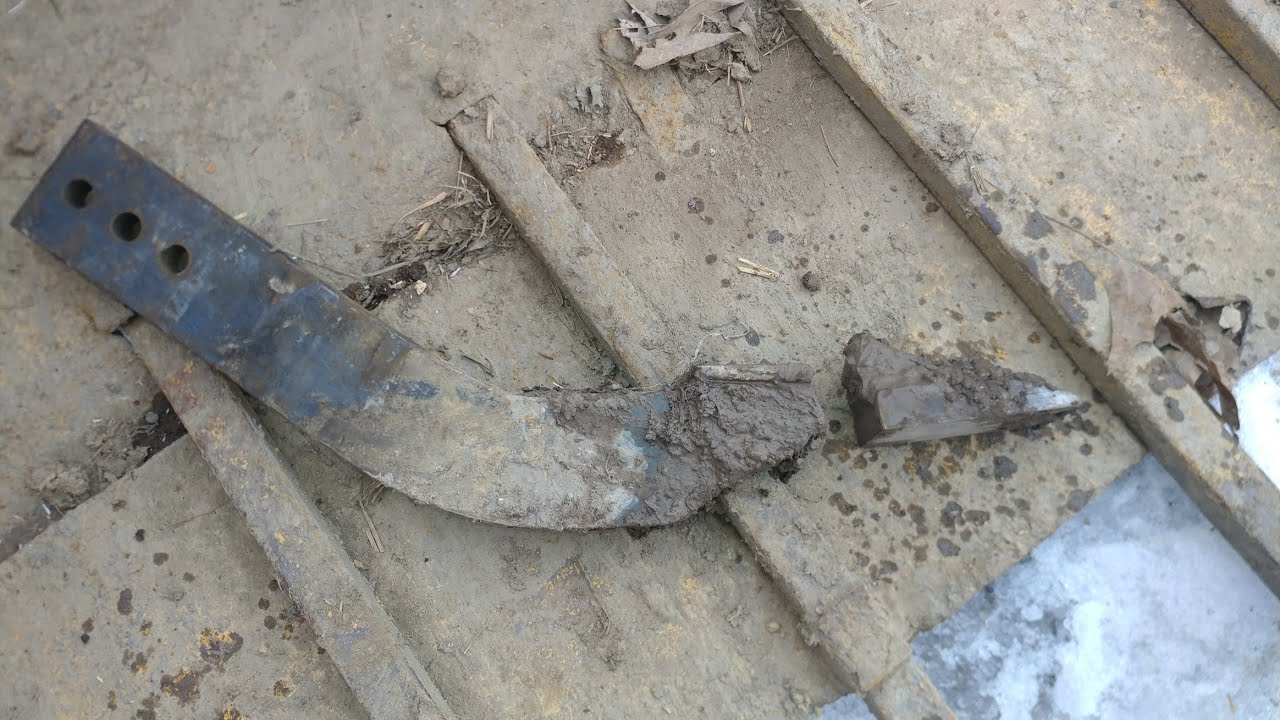 BOX SCRAPER RIPPER REPAIR WITH THE CHEAPEST WELDER AT HARBOR FREIGHT ...