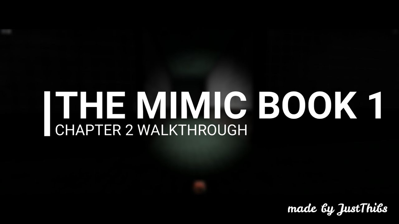 Chapter 2 Hospital maze walkthrough | THE MIMIC CHAPTER 2 (revamp ...