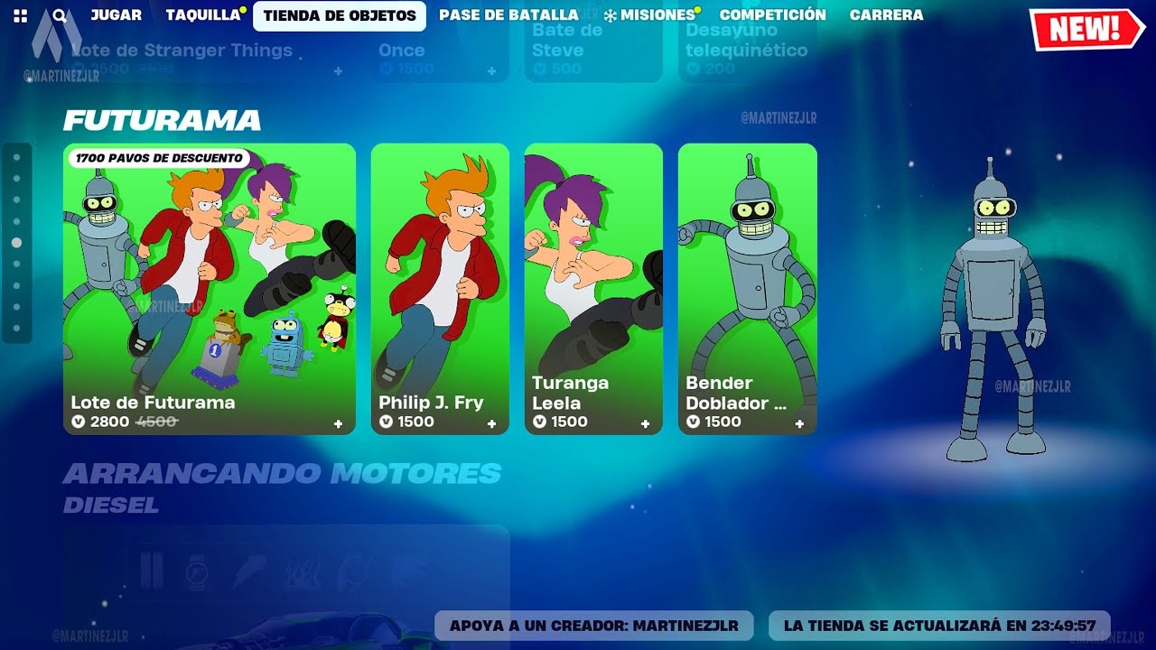 *NUEVA* TIENDA SKINS Futurama, Skins Dragon Ball, Freezer y Cell ...