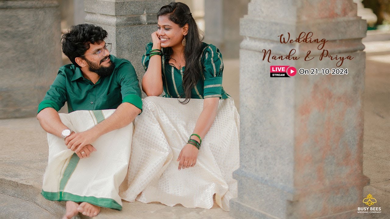 21-10-2024 Nandu & Priya - Wedding - YouTube