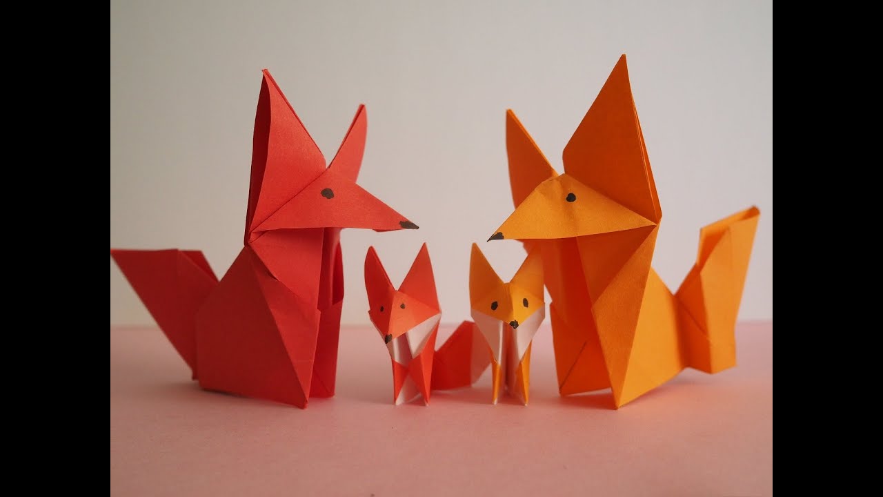 How To Make A Paper Fox Origami Fox YouTube how-to-make-a-paper-fox-origami-fox-youtube
