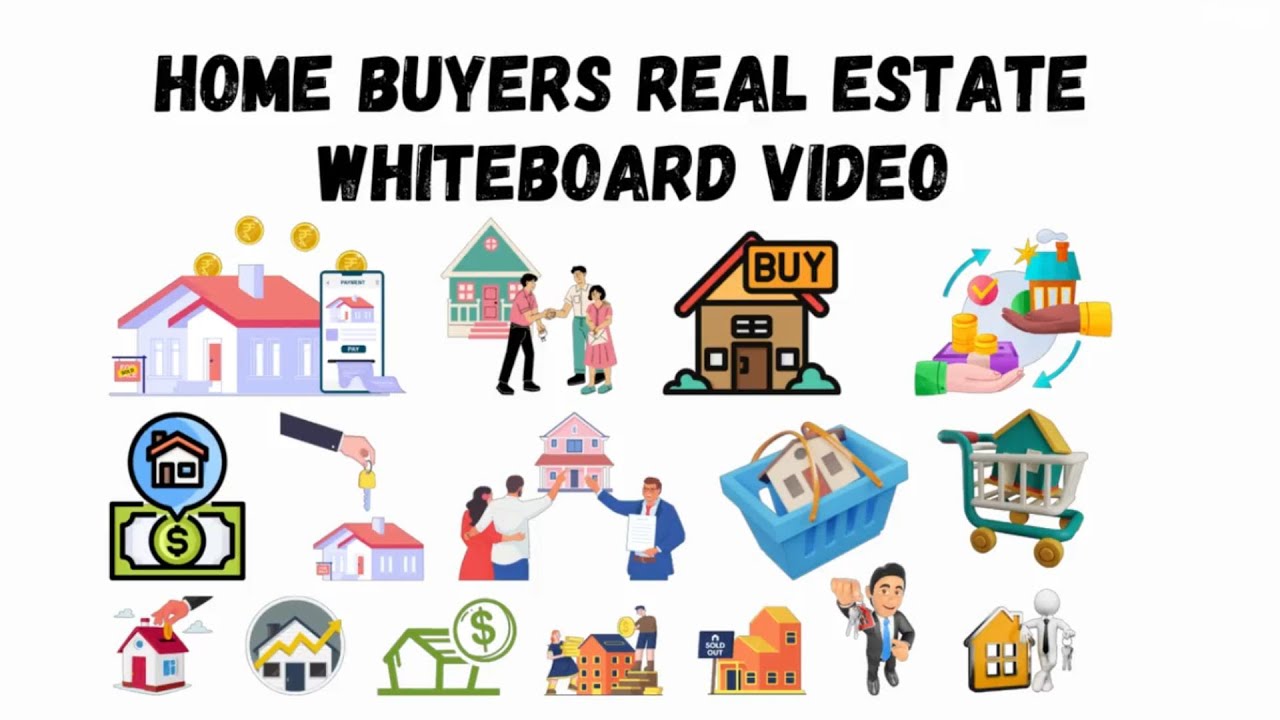 Need Cash Home Buyers Real Estate (We Buy Houses) Whiteboard Animation ...