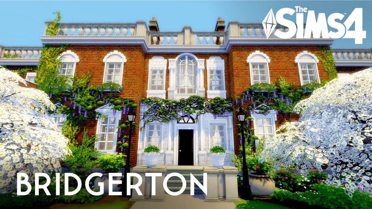 I built the Bridgerton House in The Sims 4! - YouTube