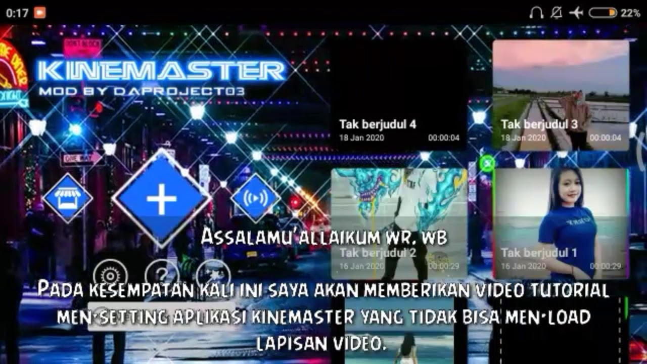 CARA MENGATASI APLIKASI KINEMASTER YANG TIDAK BISA MENAMBAHKAN LAPISAN ...