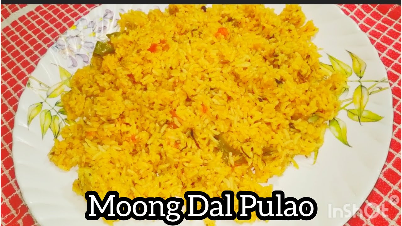 Moong Dal Pulao | secret item for tasty pulao | Healthy Cooking Foods ...