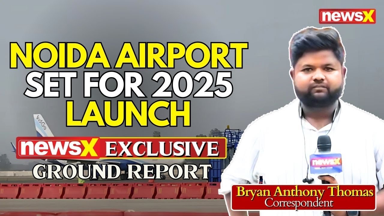 1st Test flight landed at Noida International Airport, Operations to ...