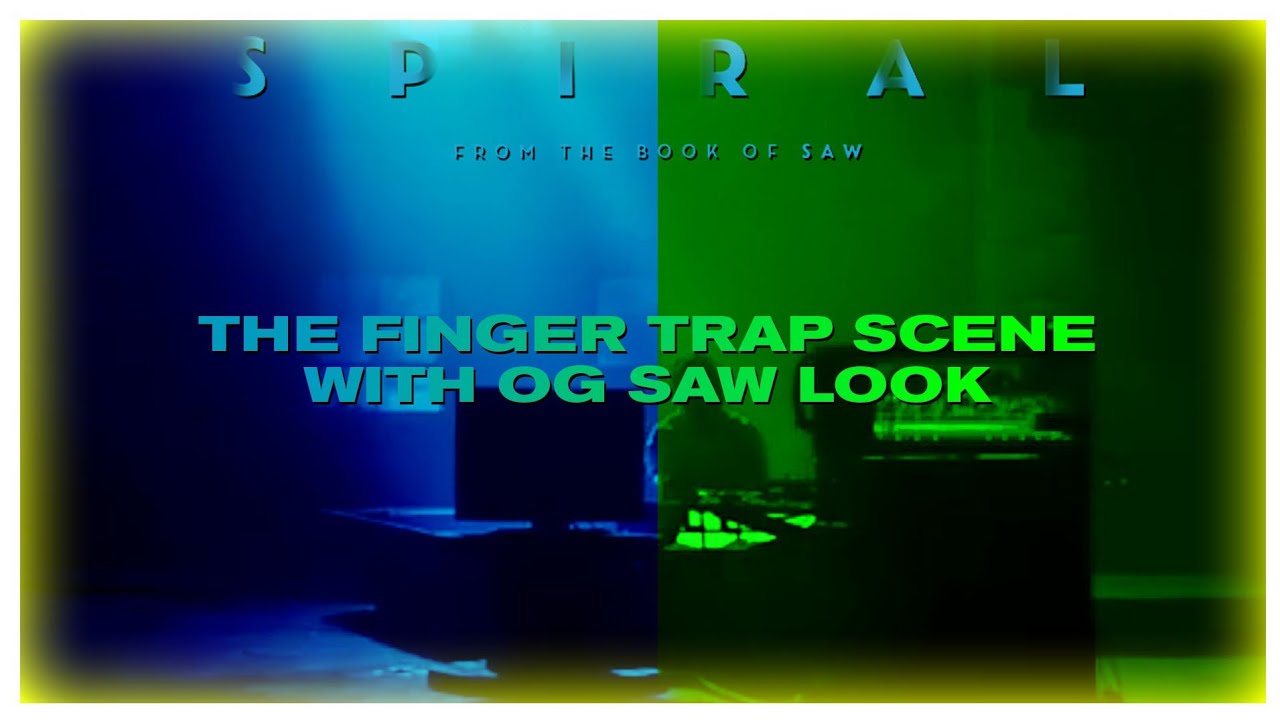 Spiral from the Book of Saw (2021) The Finger Trap With OG Saw Look ...