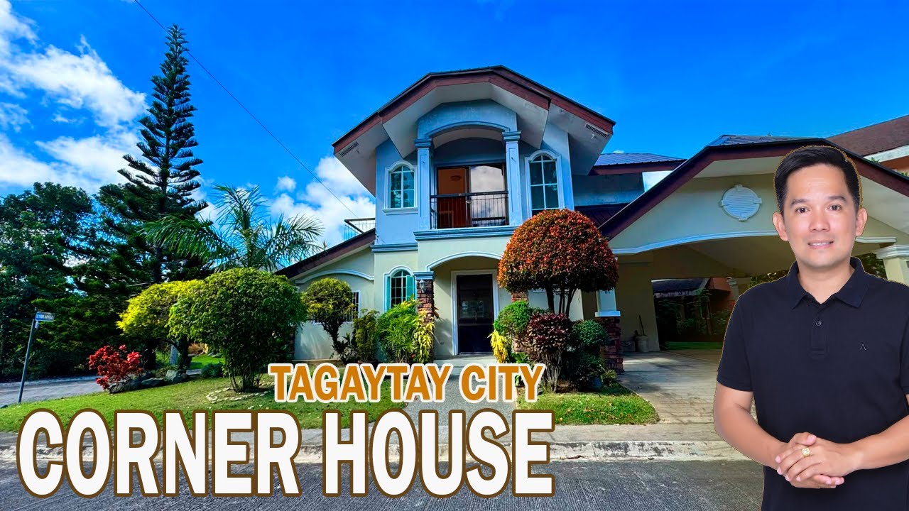 CORNER HOUSE TAGAYTAY CITY | HOUSE TOUR D24 | HOUSE AND LOT FOR SALE ...