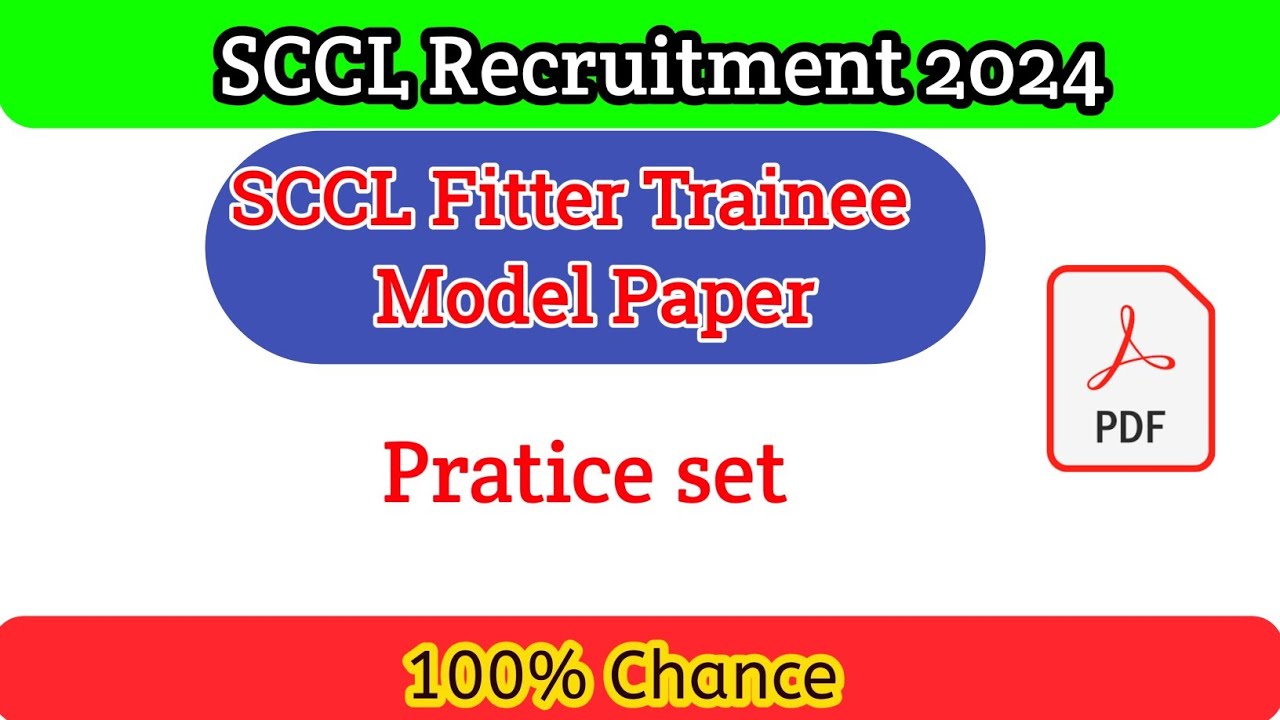SCCL/Singareni/ SCCL fitter/SCCL Coal india/Singareni collieries/SCCL ...
