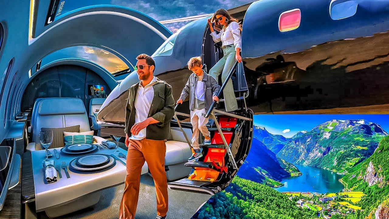 Private Jet Tour of the World's Most Beautiful Destinations ️ - YouTube