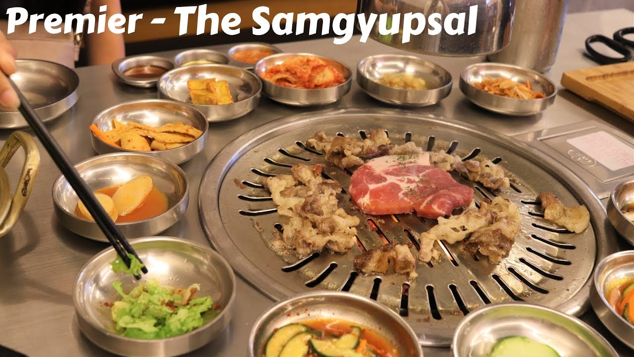 Premier The Samgyupsal Charcoal Grilled Korean Restaurant Philippines Youtube