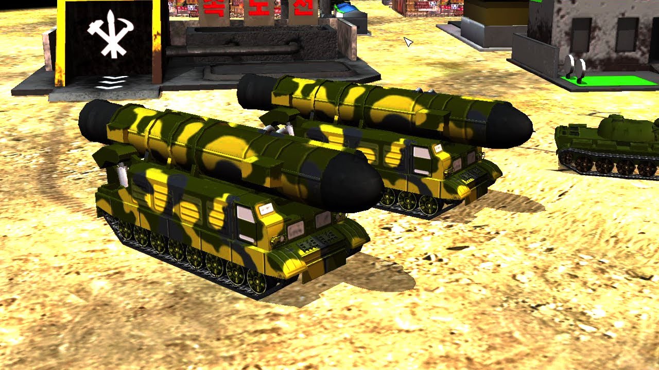 North Korea vs United States (MOD KOREA WAR 2) C&C Generals Zero Hour ...